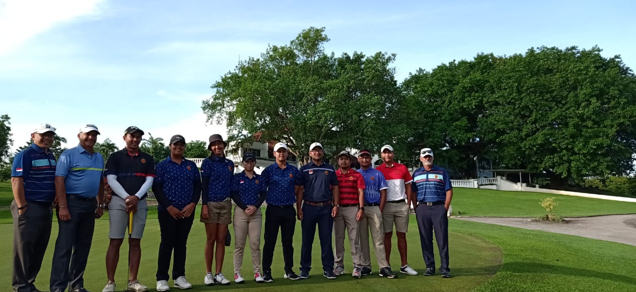 Dua Hari Jajal Lapangan, Atlit Golf Indonesia Pede Bisa Raih Medali ...