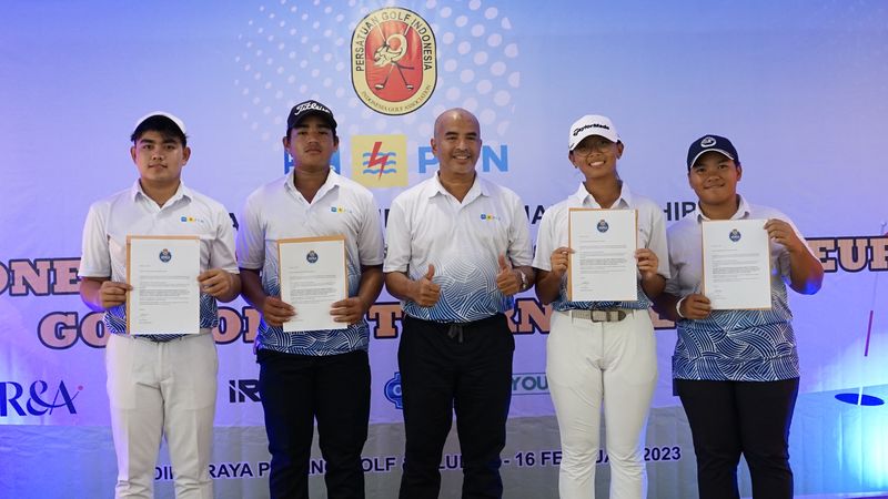 ﻿Achmad Fani & Kristina Yoko Juarai Indonesia International Amateur Golf Open Tournament #2 2023 ...